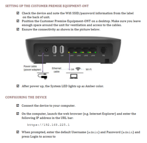 Airtel Xstream Fiber ONT+Wifi Router Sercomm AOT-4221SR – gavnit.com
